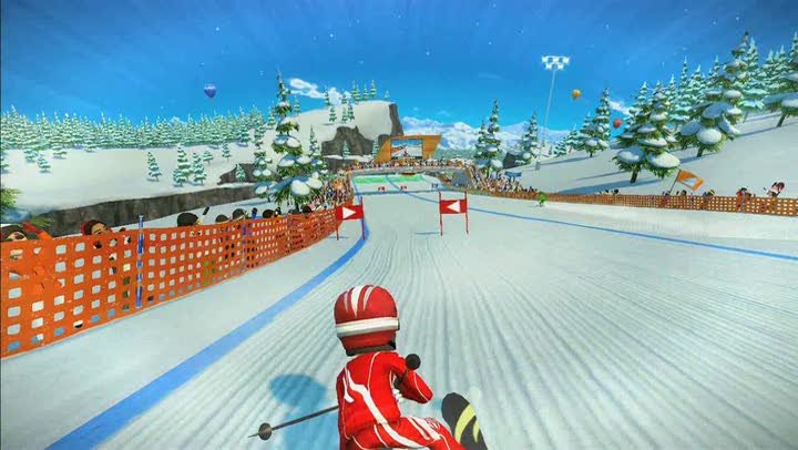 Gameplay Kinect Sports Saison 2 : TGS 2011 : Ski - jeuxvideo.com