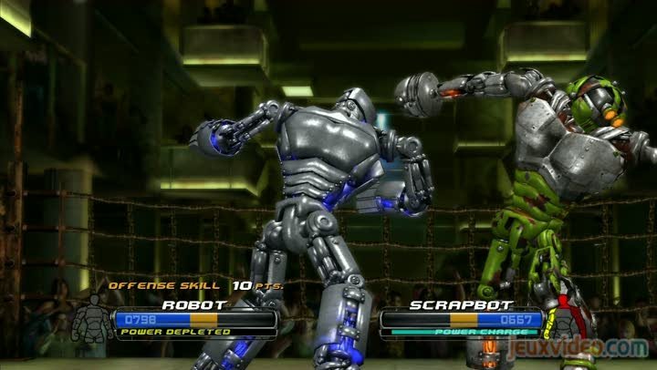 Gameplay Real Steel : Underworl 1st Stage n°4 - jeuxvideo.com