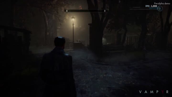 Gameplay Vampyr : Combats, manipulation, exploration : 15 minutes de ...