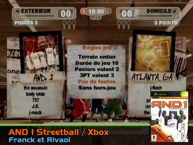 Gaming Live AND 1 Streetball : - jeuxvideo.com
