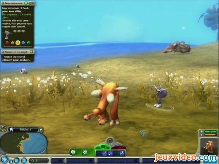 Gaming Live Spore : La phase de créature - jeuxvideo.com