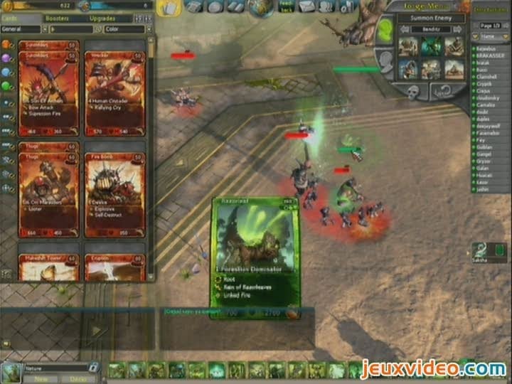 Gaming Live BattleForge : Construction d'un deck - jeuxvideo.com