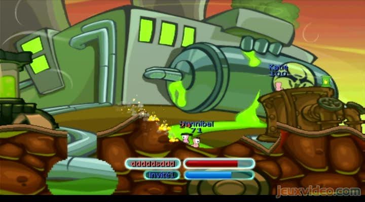 Gaming Live Worms : Battle Islands : - jeuxvideo.com