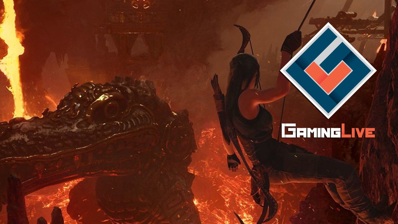 Gaming Live Shadow of the Tomb Raider : Lara voit caïman rouge au coeur ...