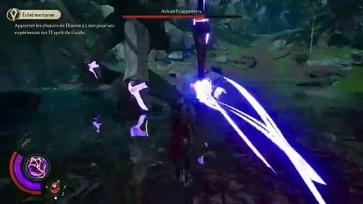 Gameplay Eternal Strands : combat contre un boss - jeuxvideo.com