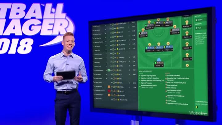 Gameplay Football Manager 2018 : Présentation des nouveautés ...