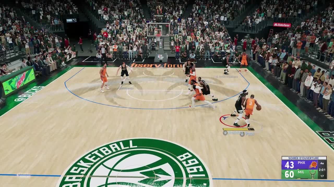 Gameplay NBA 2K22 : Du gameplay next-gen sur la version PS5-Xbox Series ...