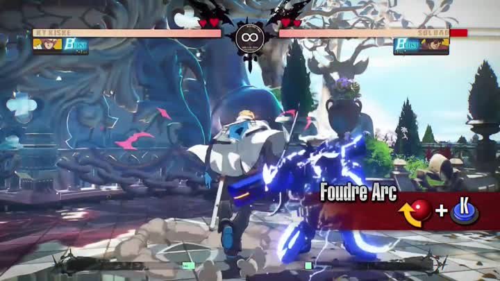 Gameplay Guilty Gear Strive : Ky Kiske montre ses talents - jeuxvideo.com