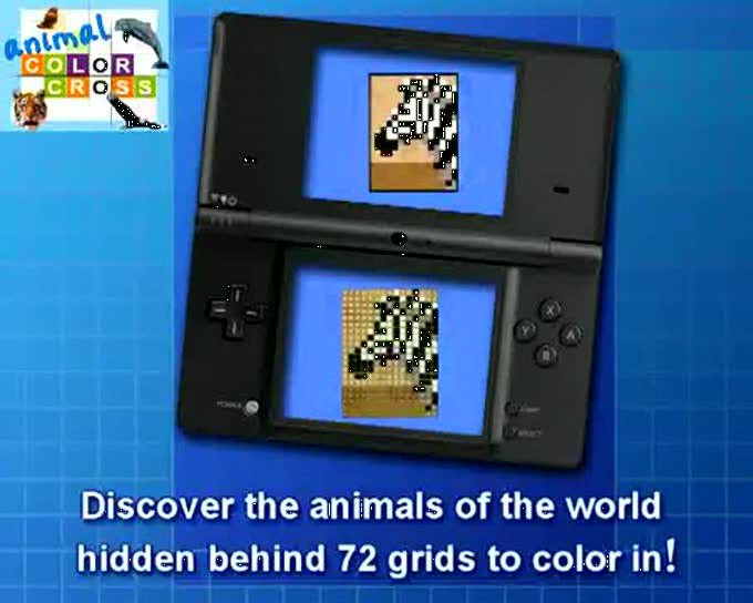 Bande-annonce Animal Color Cross : Trailer sur DS - jeuxvideo.com