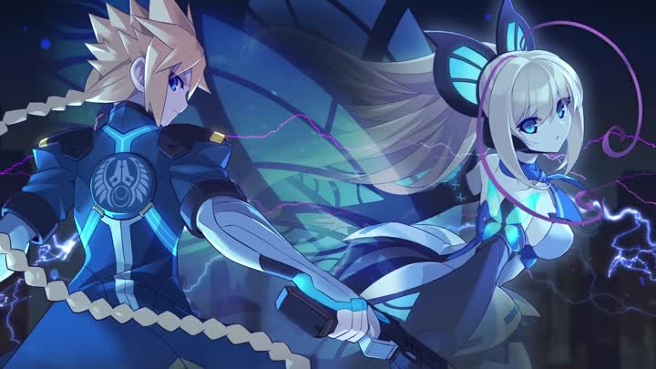 Bande-annonce Azure Striker Gunvolt 3 s'annonce et dévoile Kirin ...