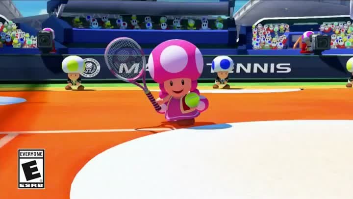 Bande-annonce Mario Tennis Ultra Smash montre Toad et Toadette en ...