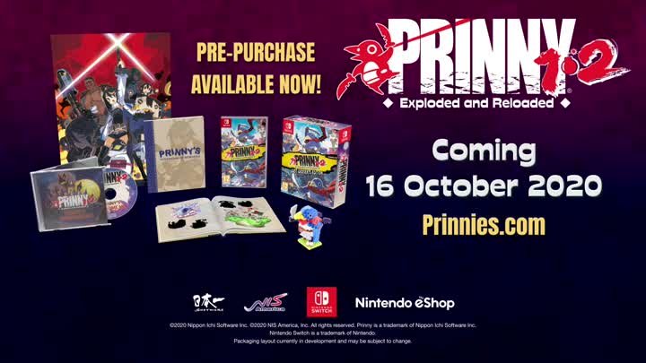 Bande-annonce Prinny 1•2 Reloaded and Exploded : le nouveau trailer de ...
