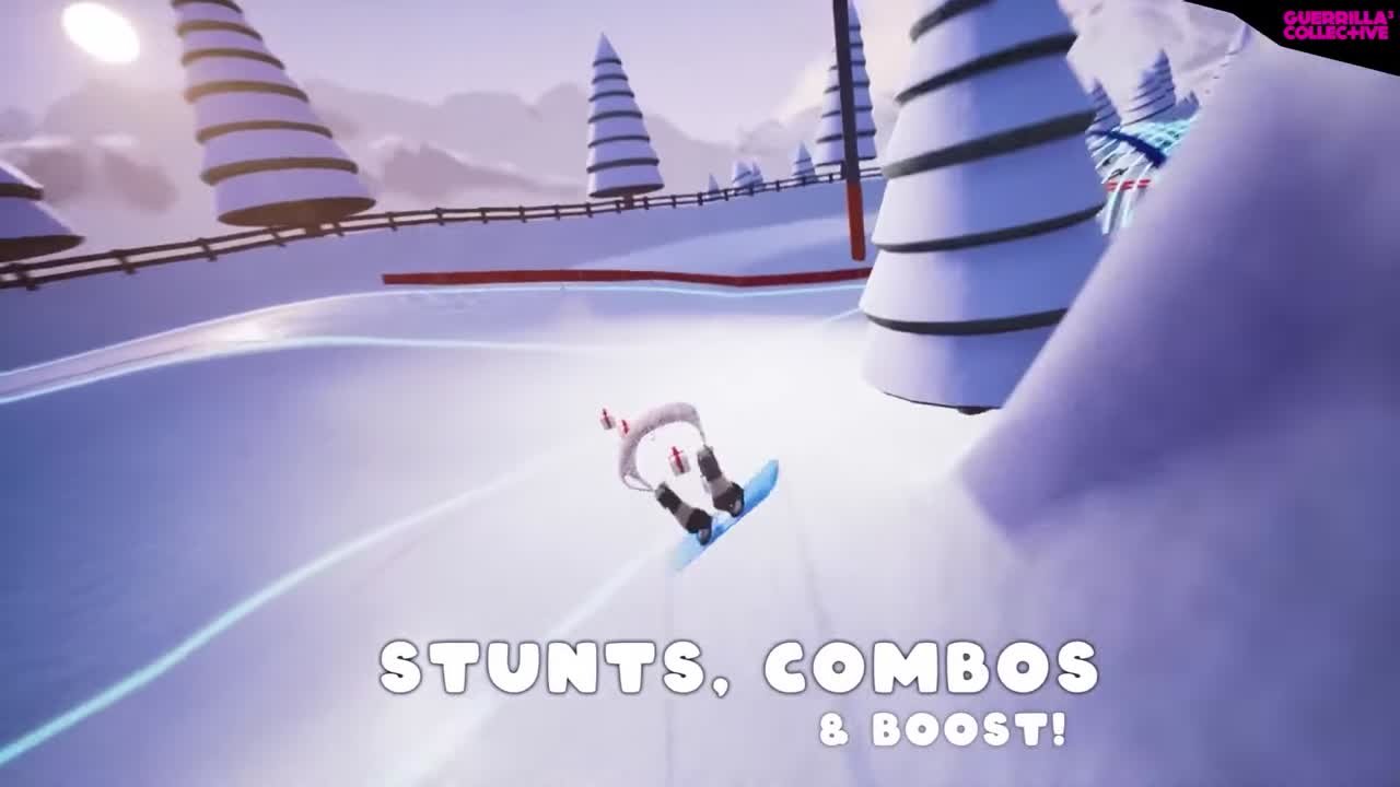 Bande-annonce Slope Crashers : le snowboard façon Mario Kart est ...