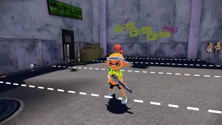 Bande-annonce Splatoon - Le Zapper de la NES est disponible - jeuxvideo.com