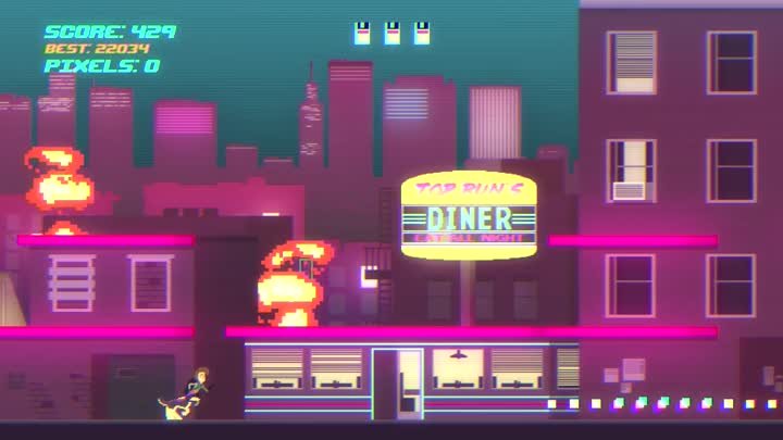 Bande-annonce Top Run : Le runner à l'esprit '80 déboule - jeuxvideo.com