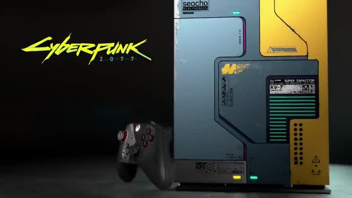 Bande-annonce Xbox One X : La console aux couleurs de Cyberpunk 2077 ...