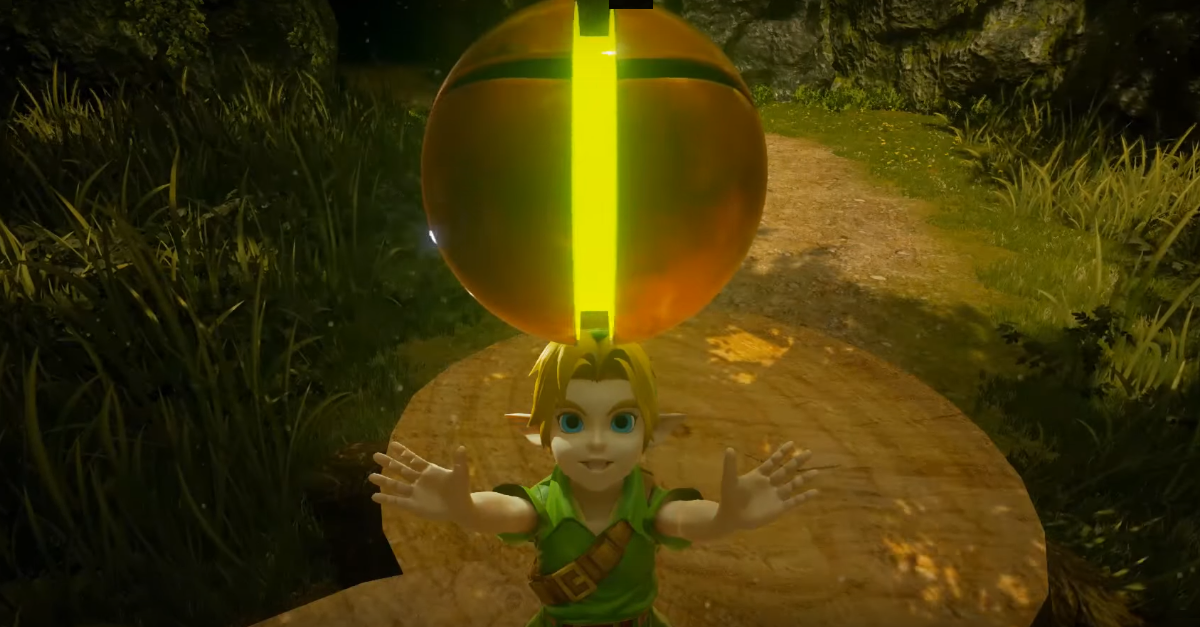 Zelda Ocarina of Time : La Forêt Kokiri et l'Arbre Mojo recréés sous ...