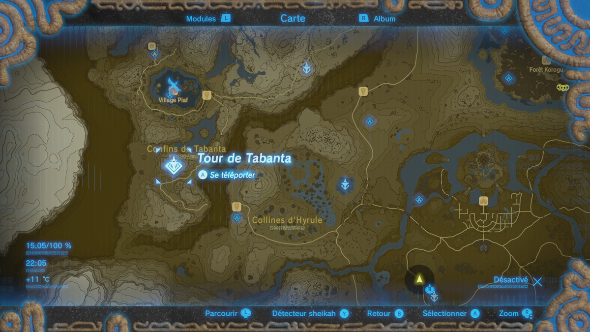 Où se trouve le Village Piaf ? - Soluce The Legend of Zelda : Breath of the Wild, guide, astuces ...