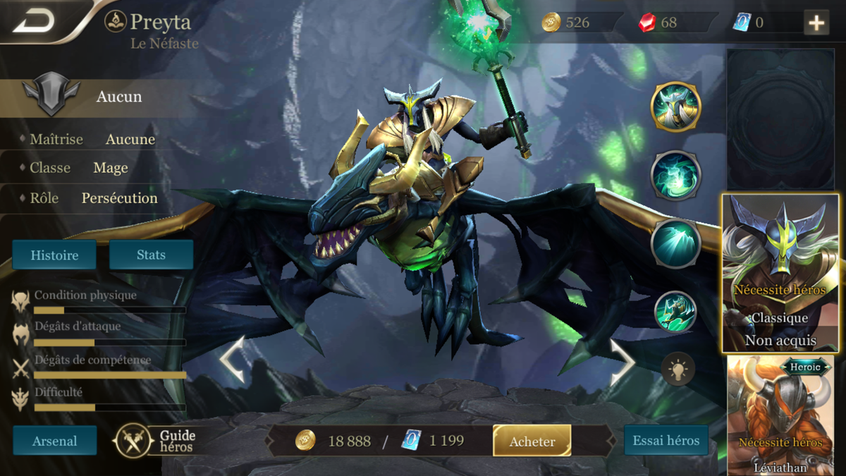 Preyta - Astuces et guides Arena of Valor - jeuxvideo.com