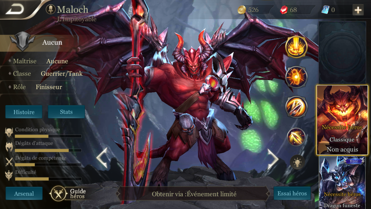 maloch - Astuces et guides Arena of Valor - jeuxvideo.com