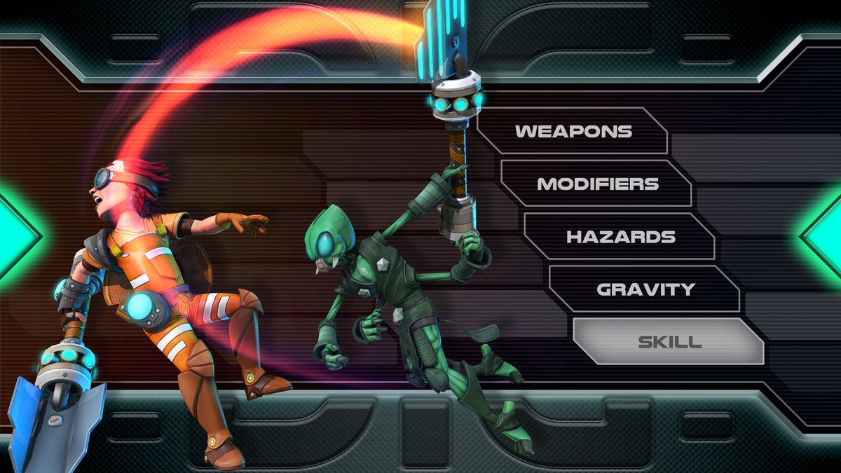 Starflux Rivals : Le brawler inspiré de Worms et Smash Bros annoncé sur ...