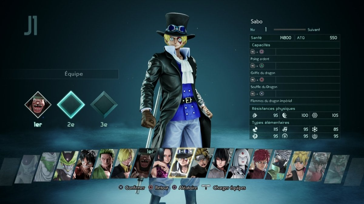 Sabo - Guide Jump Force : personnages, combos, soluce - jeuxvideo.com