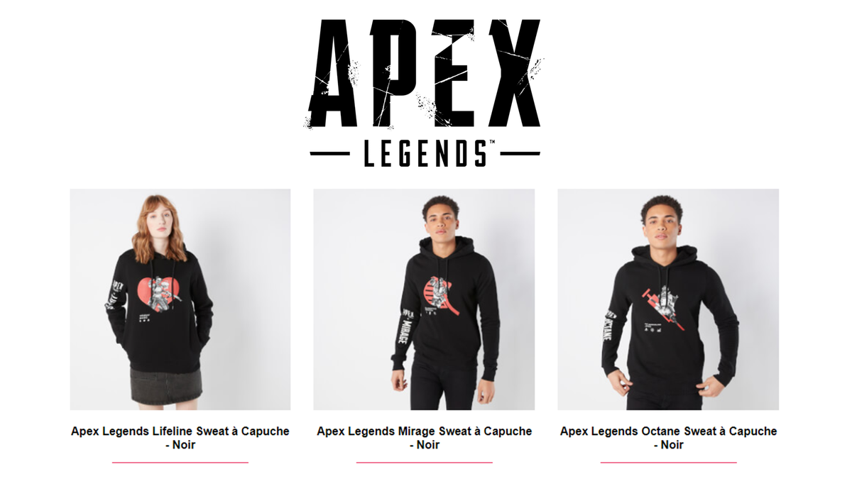 Opération Spéciale Apex Legends : -20% sur la collection officielle de ...