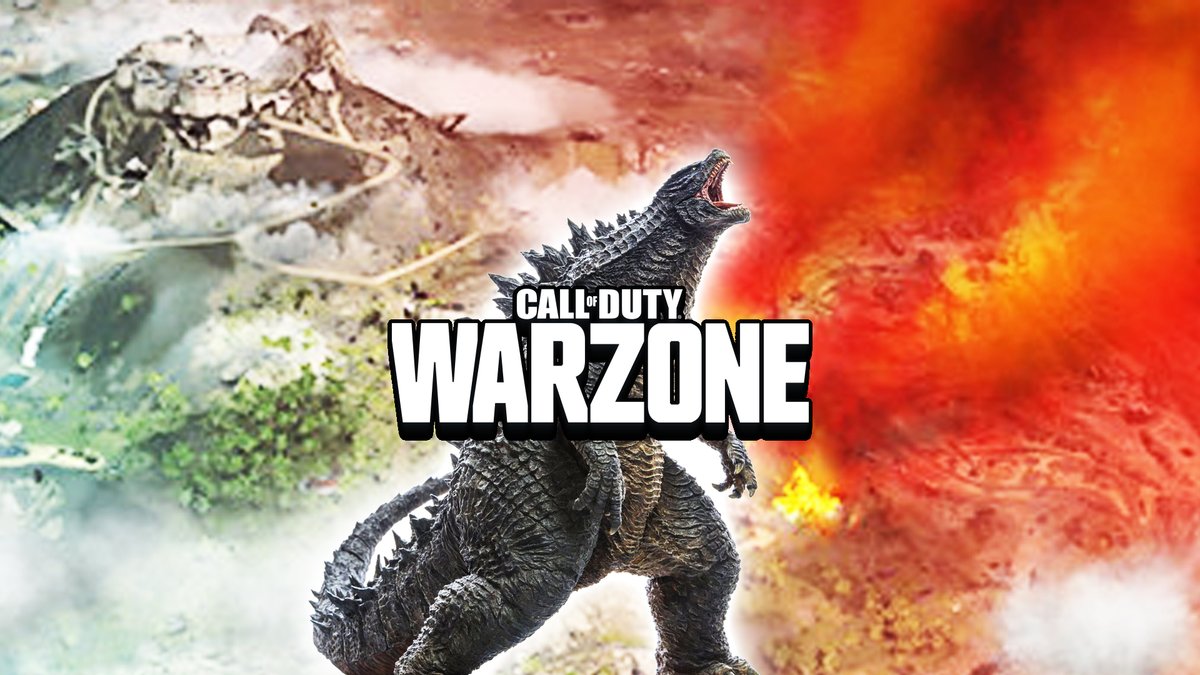 Call of Duty Warzone : Godzilla trace sa route, de premières images ...