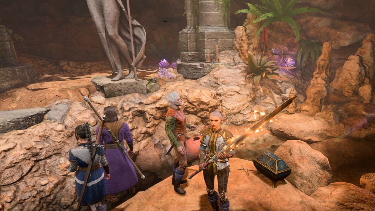 Coffre orné de dorures Baldur's Gate 3 : comment ouvrir le coffre bleu ...