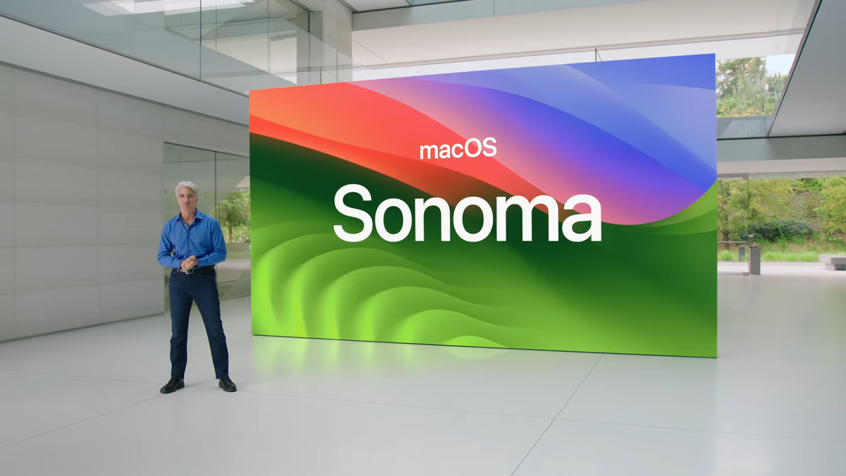 Avec macOS Sonoma, l’interface des MacBook se rapproche encore un peu ...