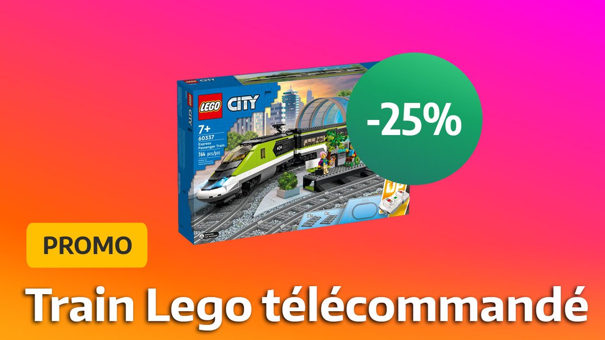 Alerte, promo : ce train en LEGO perd un quart de son prix, une belle ...