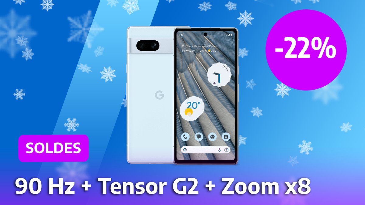 "Ce smartphone est génial !" : le Google Pixel 7a cartonne sur Amazon pendant les soldes avec ...