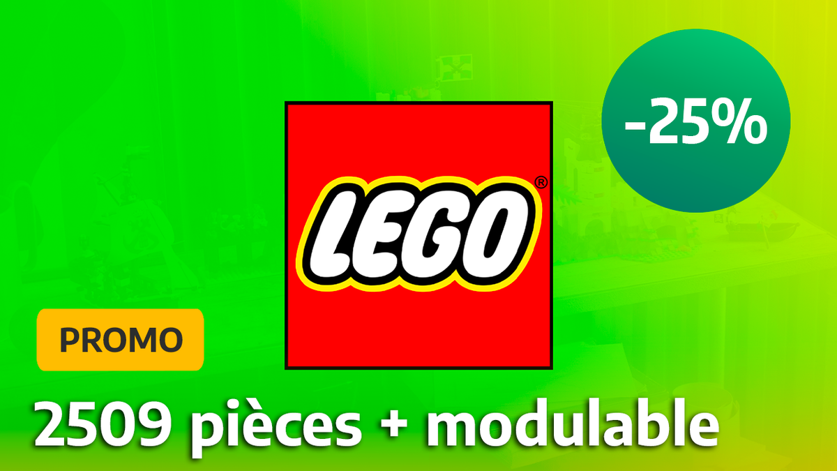Promo LEGO : ce modèle rare et complexe perd 55€ et il a une superbe ...