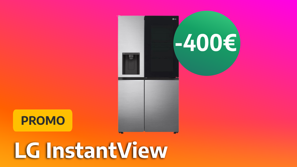 400€ en moins sur ce frigo américain connecté avec son écran intégré ...