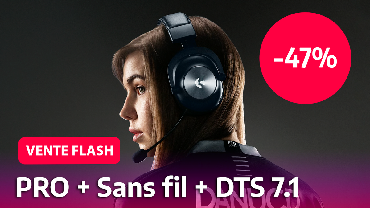 Très bien noté, le casque gamer Logitech G PRO X LIGHTSPEED est en ...