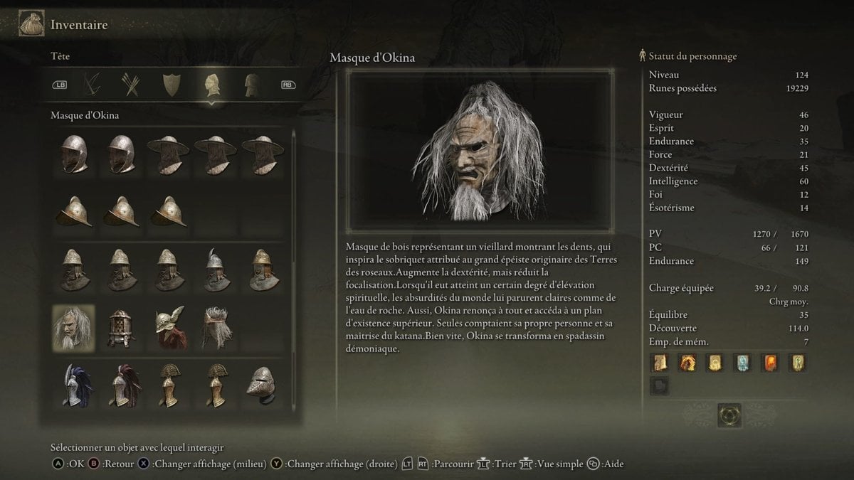 Masque d'Okina Elden Ring : Comment et où récupérer cette pièce d ...