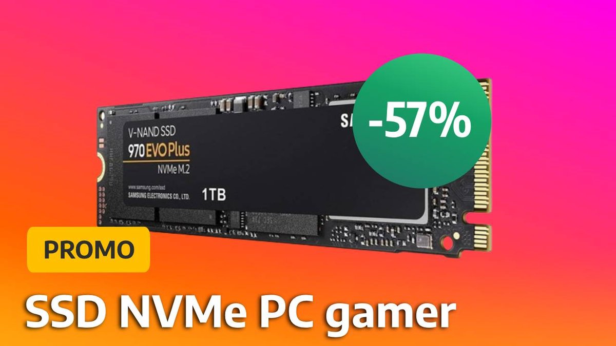 À -57%, le SSD interne Samsung 970 Evo Plus devient le choix n°1 de cette célèbre enseigne ...