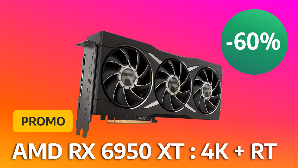 AMD RX 6950XT : La carte graphique surpuissante passe sous la barre des 500 € ! - jeuxvideo.com