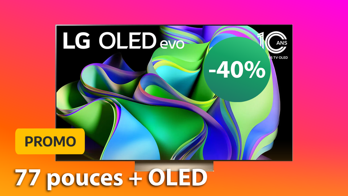 Promo TV 4K : la LG C3 OLED de 2 mètres est à -40% ! - jeuxvideo.com