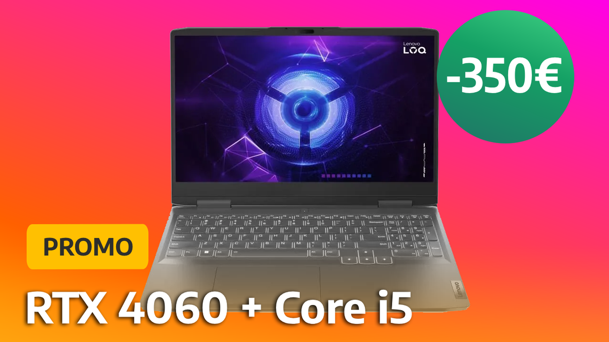 PC portable gamer : -350 € sur ce modèle avec une RTX 4060 et un Core ...