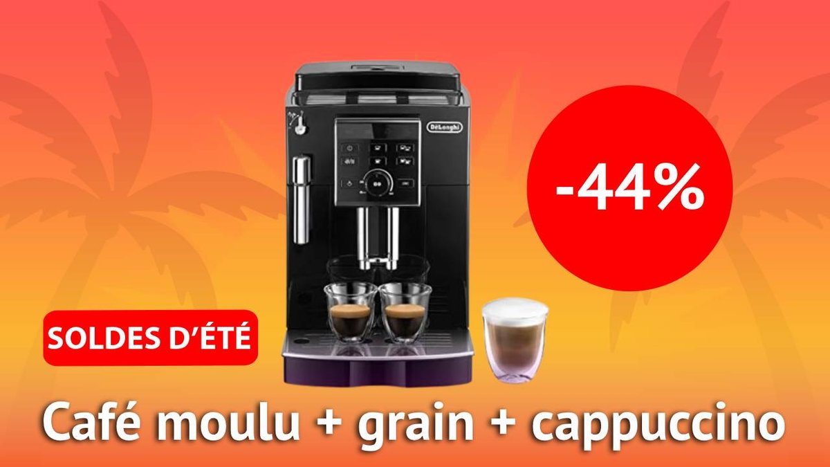 Soldes Delonghi : -44% sur la machine à café en grain et moulu ...