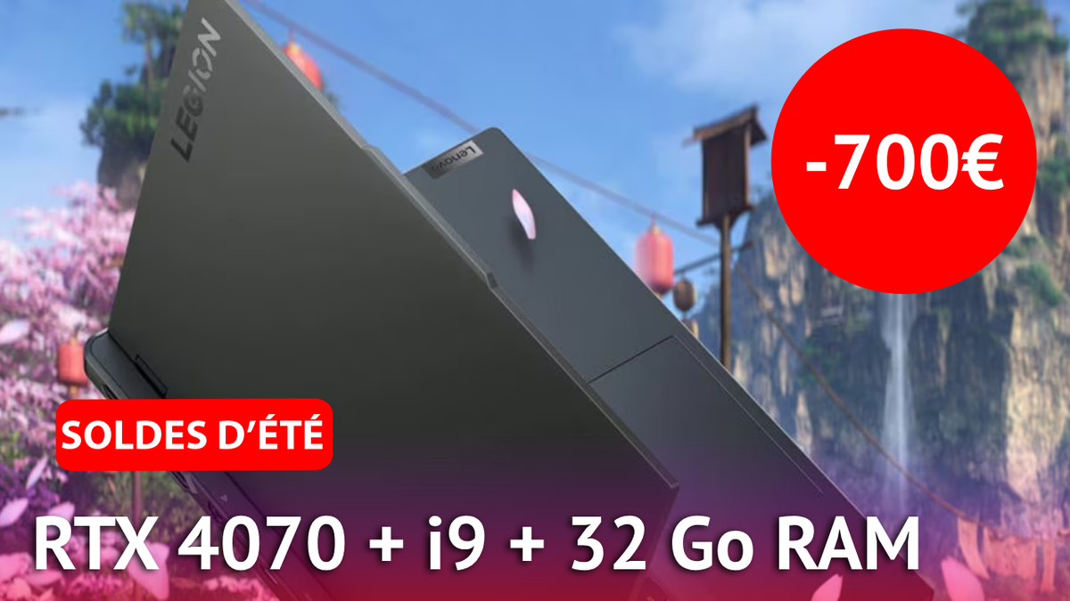 Grâce à ces deux coupons, ce PC portable gamer Lenovo Legion Pro 5i avec une RTX 4070 est en ...