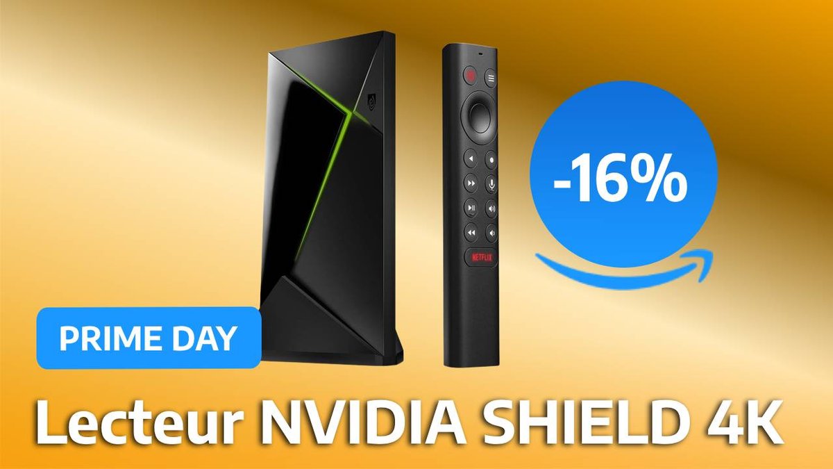 Parfait pour jouer à GeForce Now, la NVIDIA Shield est en promo pendant ...