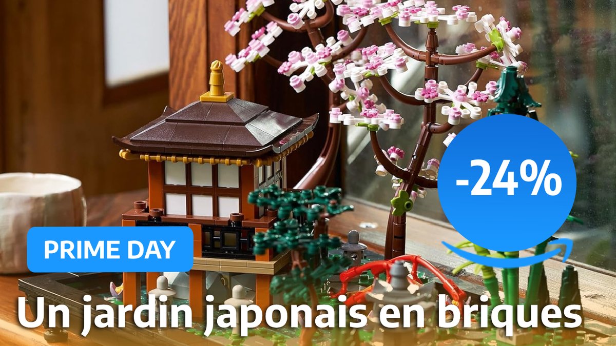 -24% de promo sur le LEGO Jardin Paisible, l'un des plus beaux LEGO ...