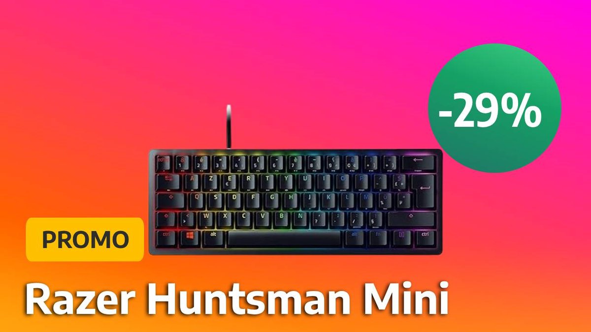 Razer Huntsman mini : ce clavier ultra compact est un best seller de la ...