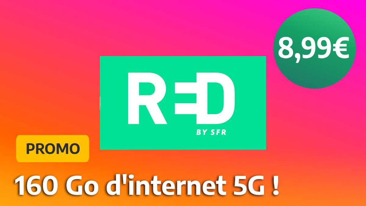 160 Go d'internet mobile 5G pour seulement 8,99 € ? C'est possible avec ce forfait sans ...