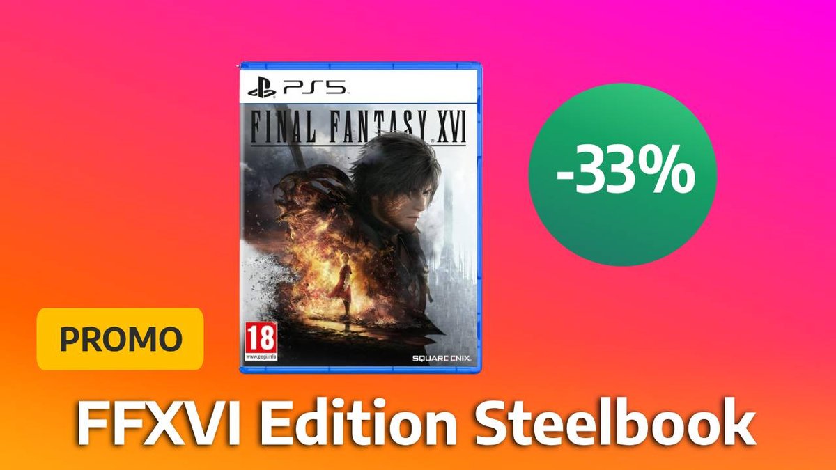 FF16 : ce jeu PS5 noté 16/20 est à -33% avec un steelbook exclusif en cadeau, uniquement sur ...