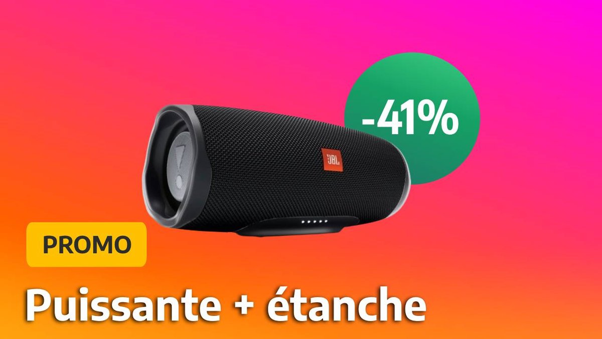Enfin un prix à 2 chiffres pour la JBL Charge 4, enceinte portable de ...