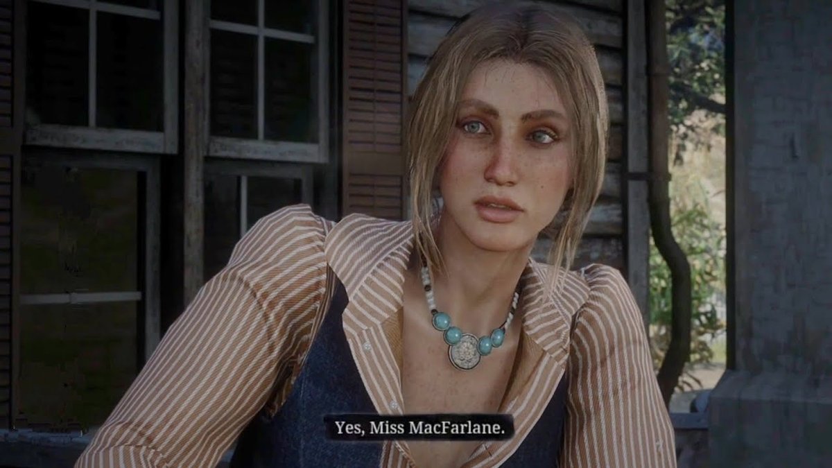 Bonnie MacFarlane Red Dead Redemption 2 : Quelle est sa position ...