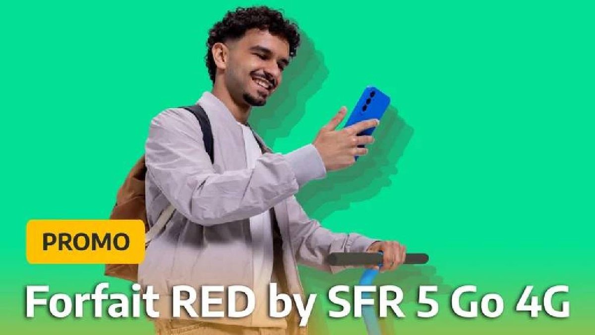 RED by SFR : le forfait mobile parfait pour la rentrée est de retour avec un prix mini ...